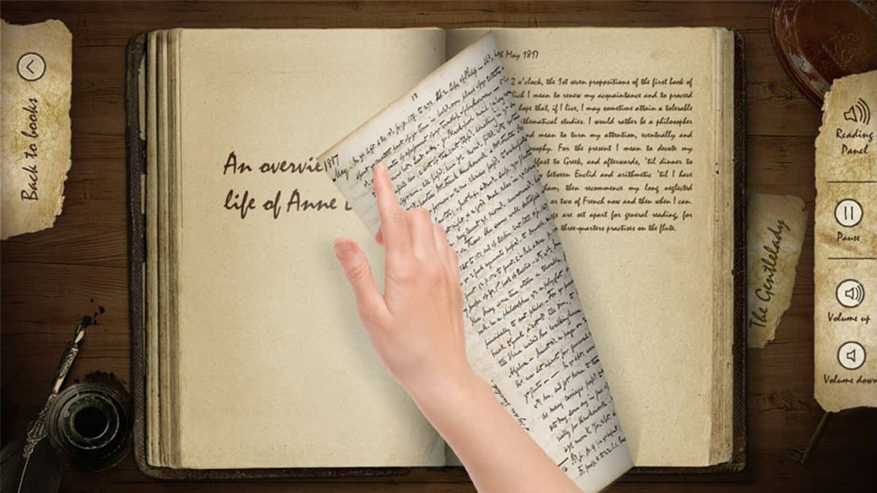 Bespoke Heritage Interactive – Anne Lister’s Diaries - blackbox-av