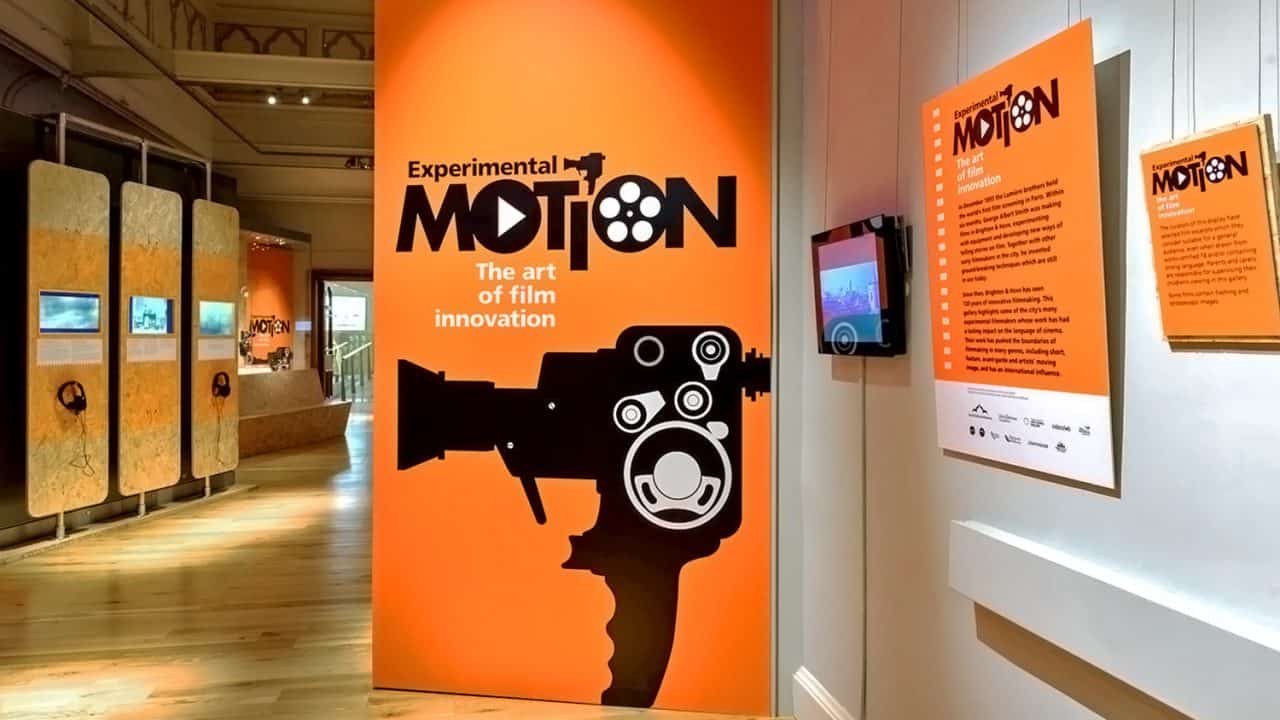 Open Framed Video Screens – Brighton Museum - blackbox-av