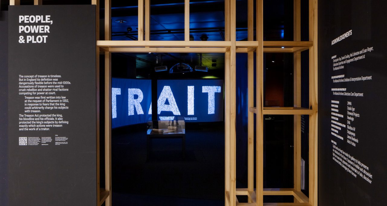 The National Archives – Treason Exhibition - blackbox-av